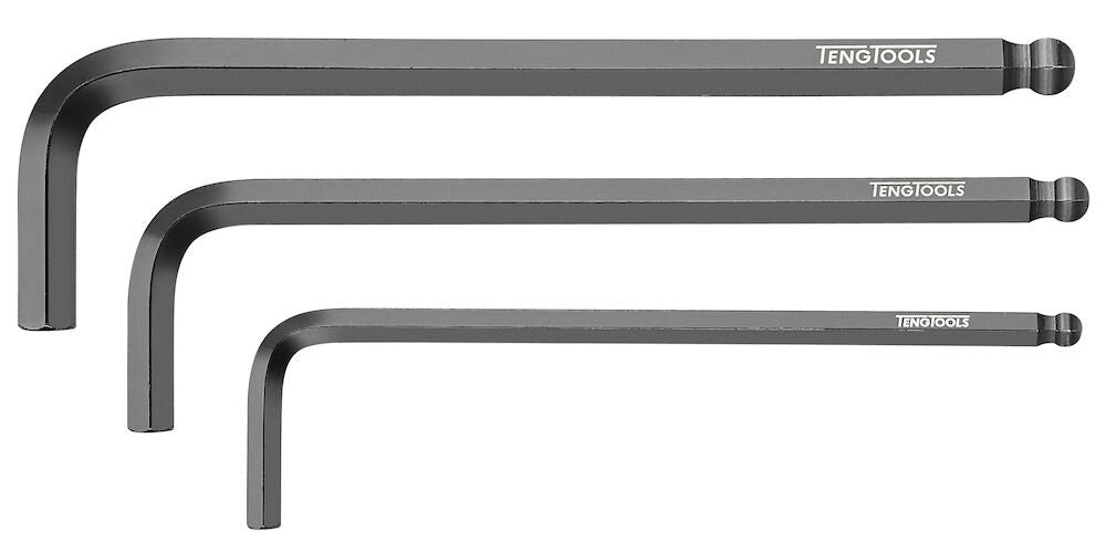 Teng Tools 390503BL Ball Point Hex Key Chrome Molybdenum 3mm