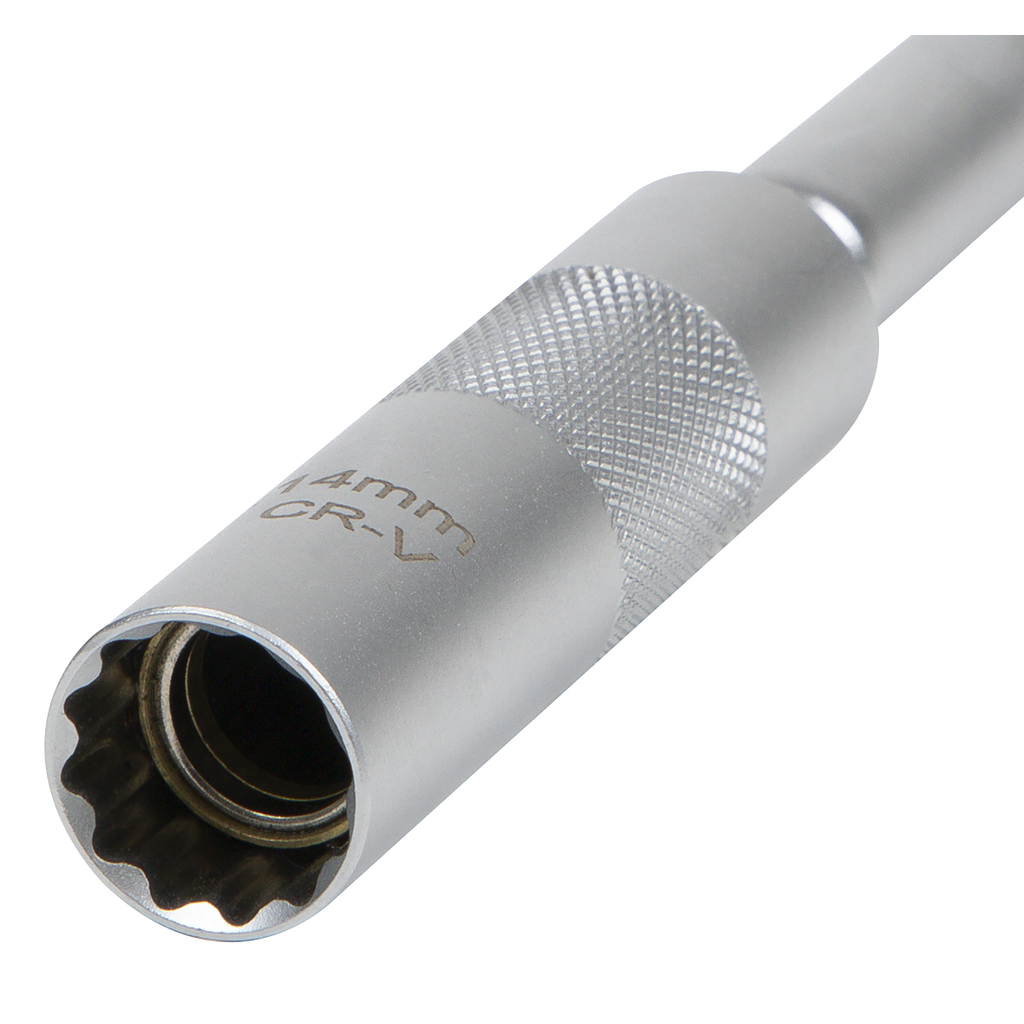 Sealey AK6575 Spark Plug Socket with Universal Joint & Extension 3/8"S