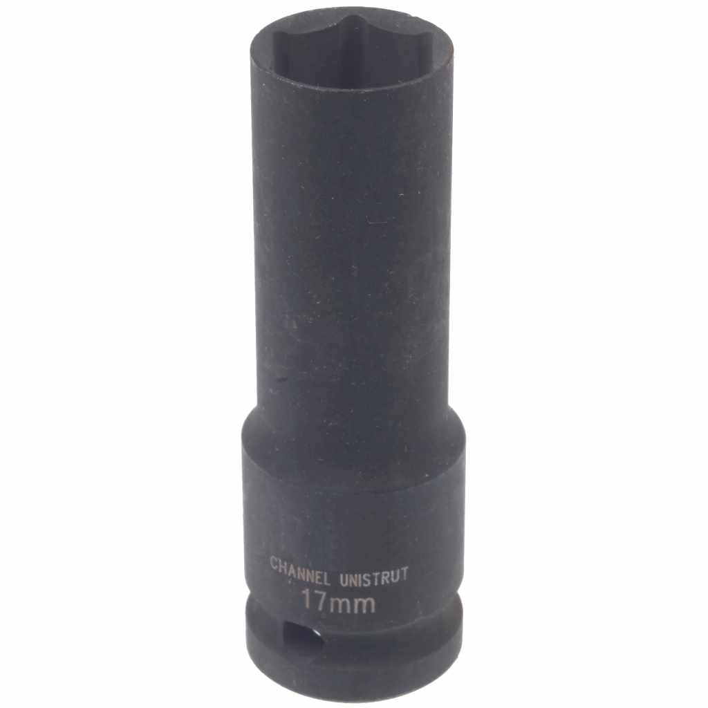 DART CHAN17 17mm Channel Trunking Socket - 1/2" Drive