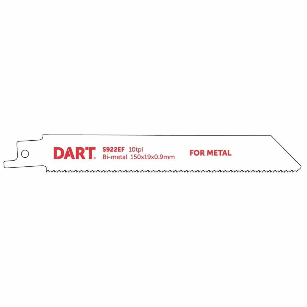 DART DRB74 S922EF Metal Cutting Reciprocating Blade Pk 5