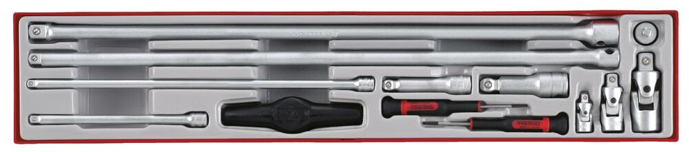 Teng Tools TTXEXT13 Socket Set Extension Bar Set 13 Pieces TTX Tray