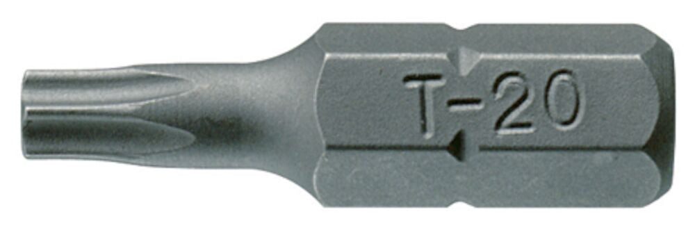 Teng Tools TX2501003 Bit 1/4" Hex Drive 25mm Length TX10 3 Pieces