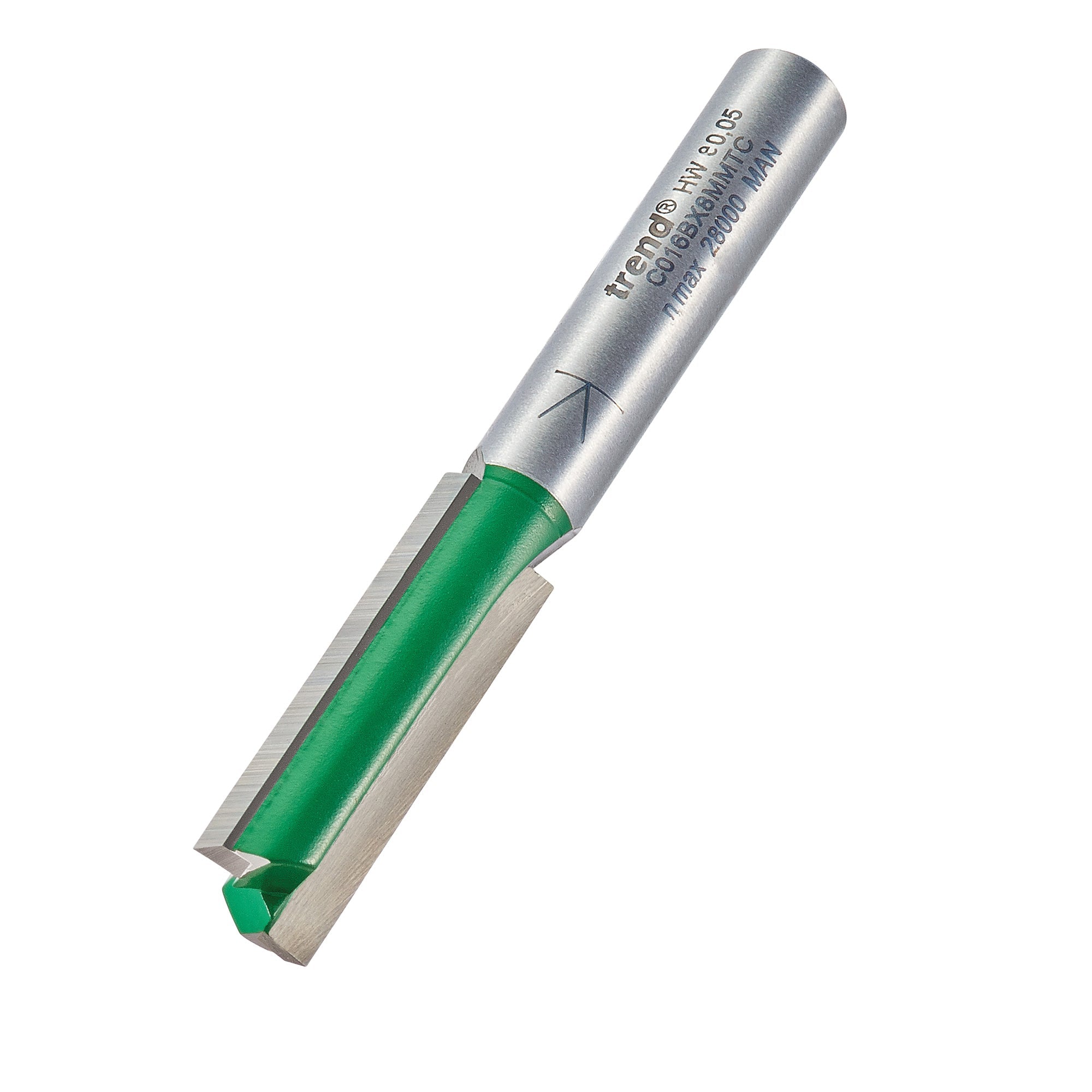 Trend Tools C016BX8MMTC Two Flute Cutter 10Mm Diameter