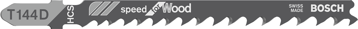 Bosch 2608630040 T 144 D Speed for Wood Jigsaw Blade For jigsaws