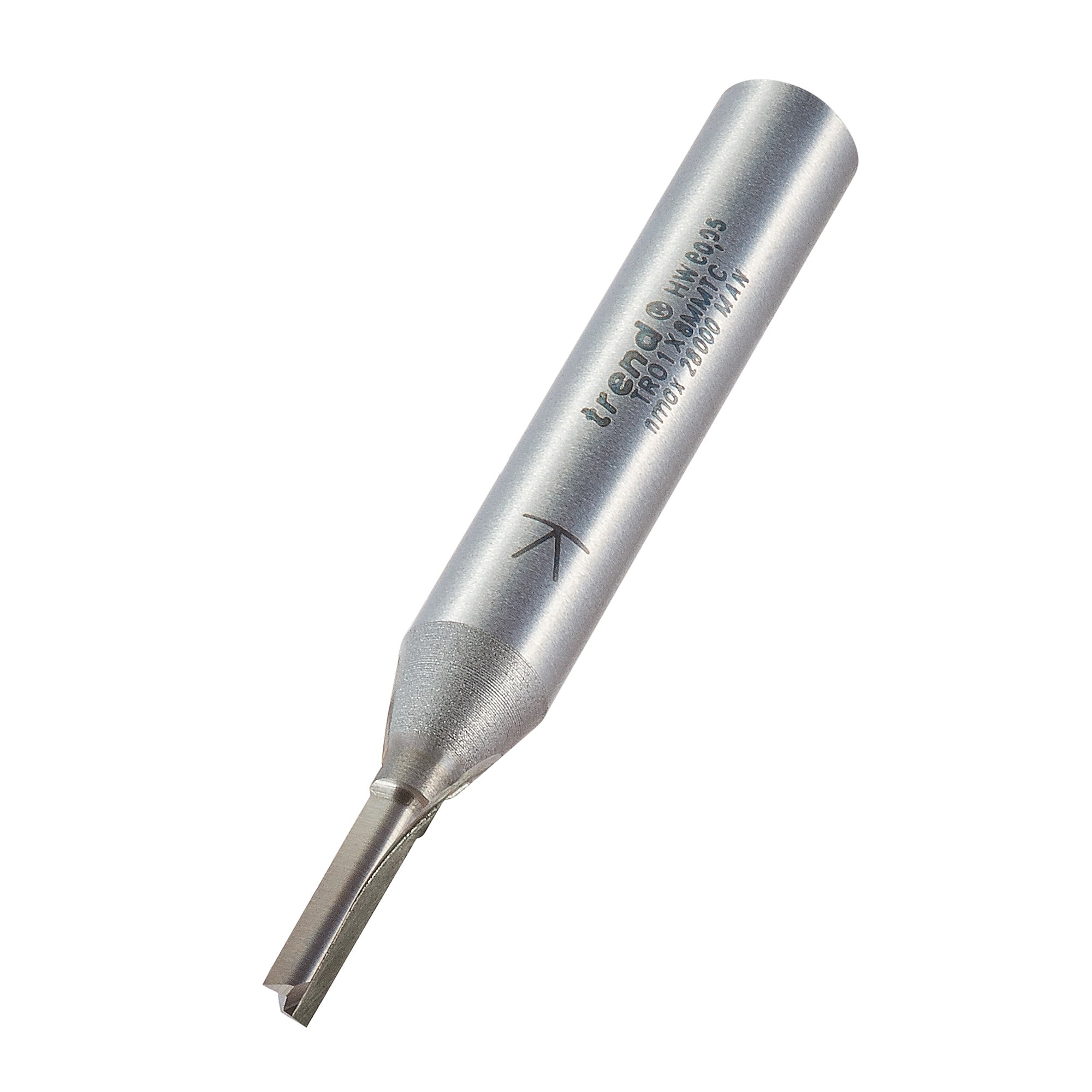 Trend Tools TR01X8MMTC Two Flute Cutter 3.2Mm Diameter
