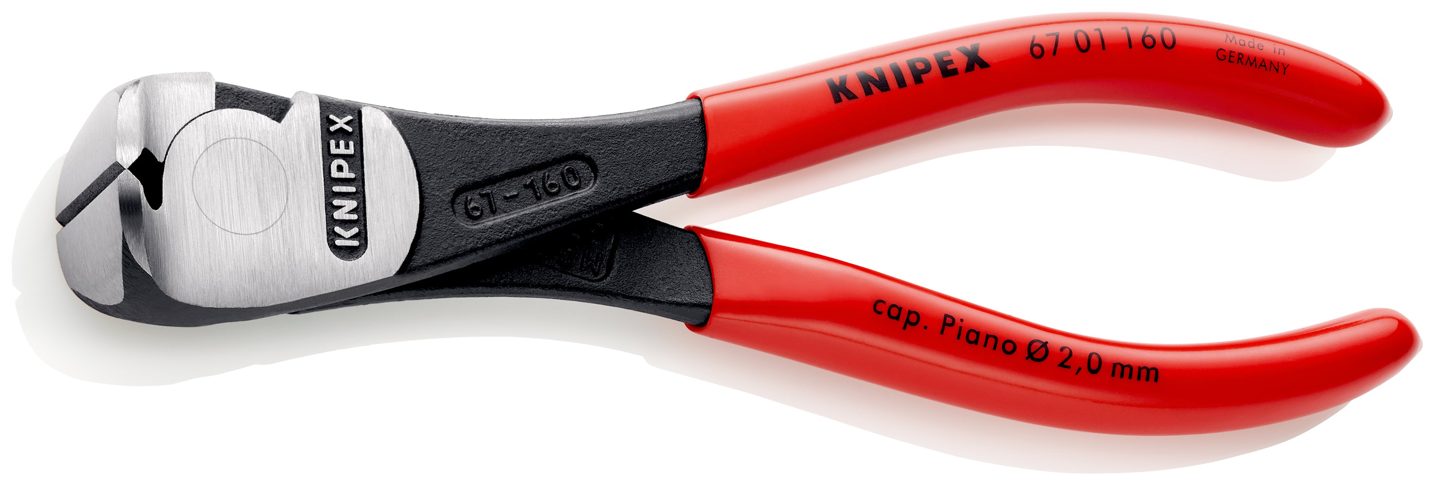 KNIPEX 67 01 160 END-CUTTING NIPPERS