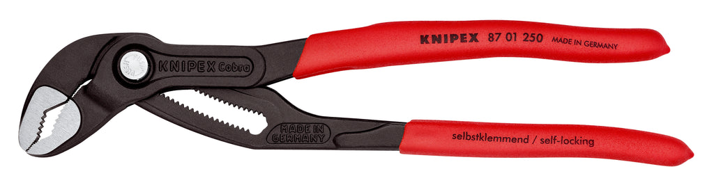 KNIPEX 87 01 250 COBRA WATER PUMP PLIERS