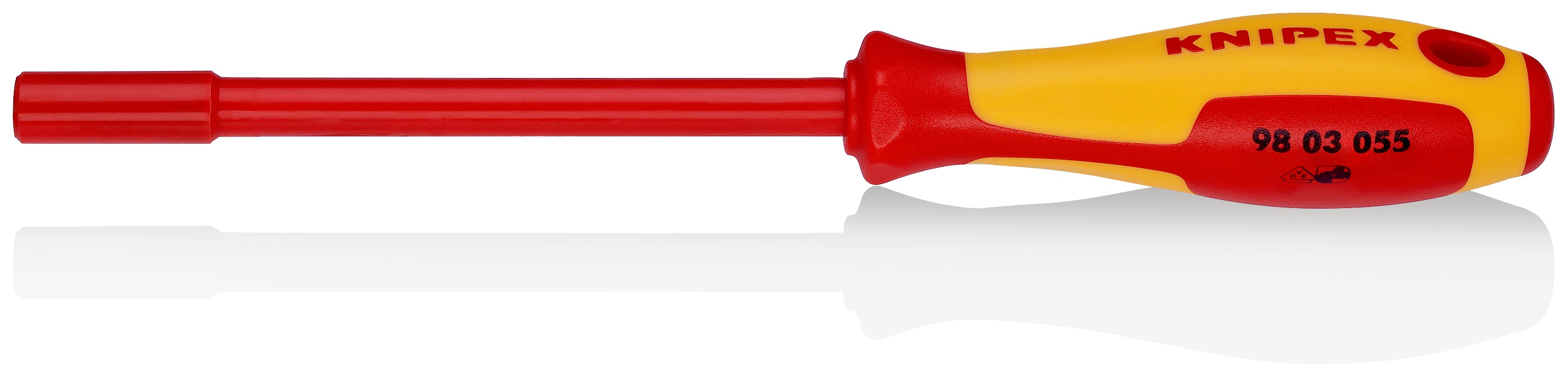 KNIPEX 98 03 055 NUT DRIVERS, WITH HANDLE