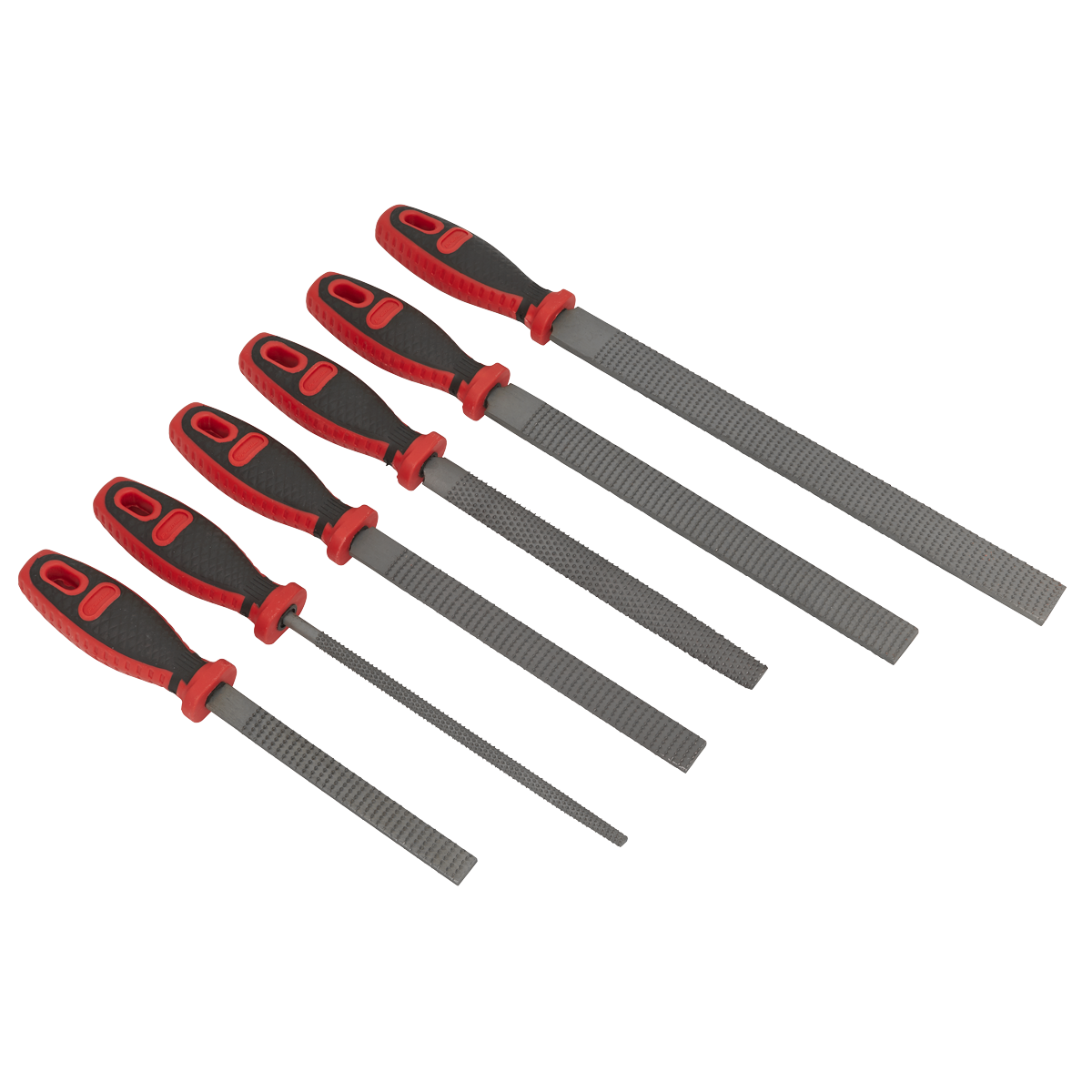 Sealey AKR06 Rasp File Set 6pc