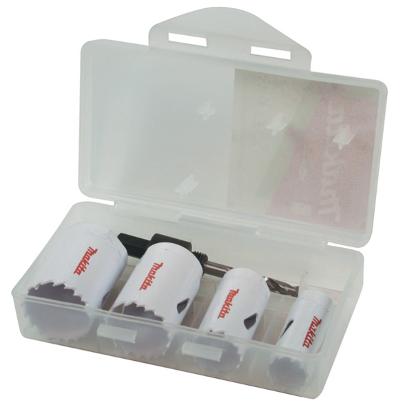 Makita D-34855 Bi Metal Hole Saw 4 Piece Set