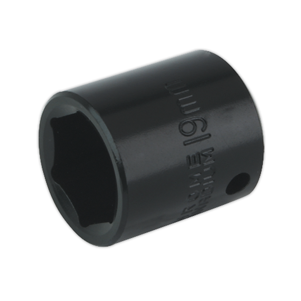 Sealey IS3819 19mm 3/8"Sq Drive Impact Socket